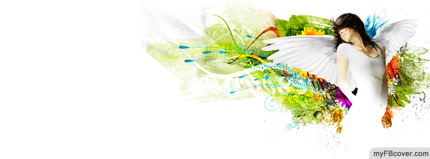 White Angel Facebook Cover | Timeline Cover | FB Cover