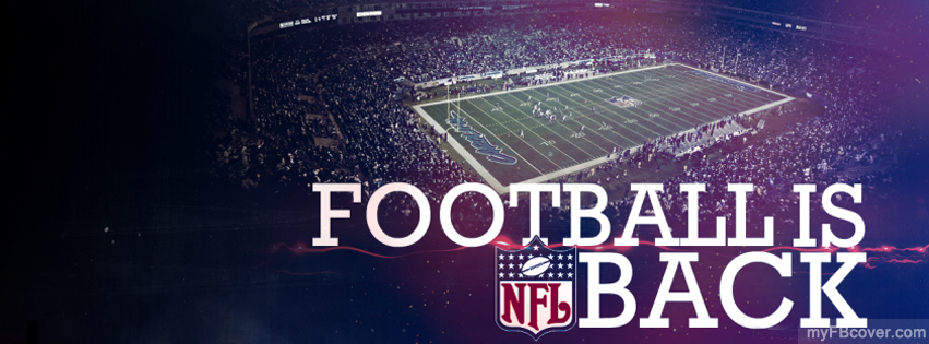 NFL is Back Facebook Cover | Timeline Cover | FB Cover